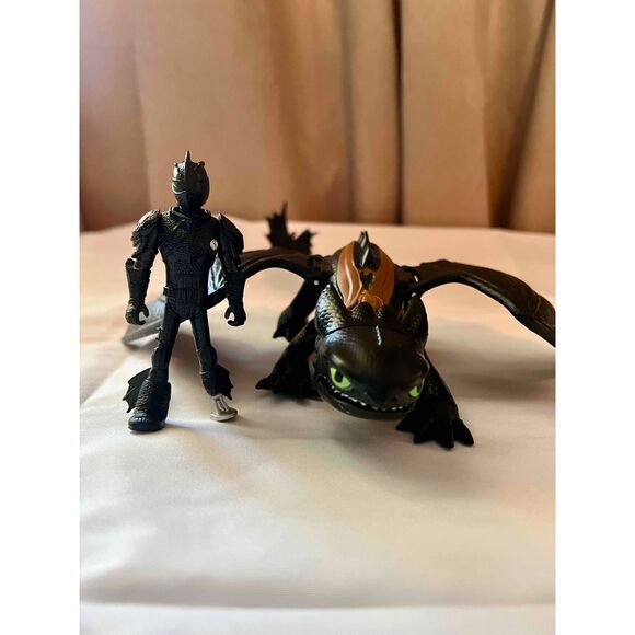 Toys | How To Train Your Dragon Toothless And Hiccup Action Figures Set ...